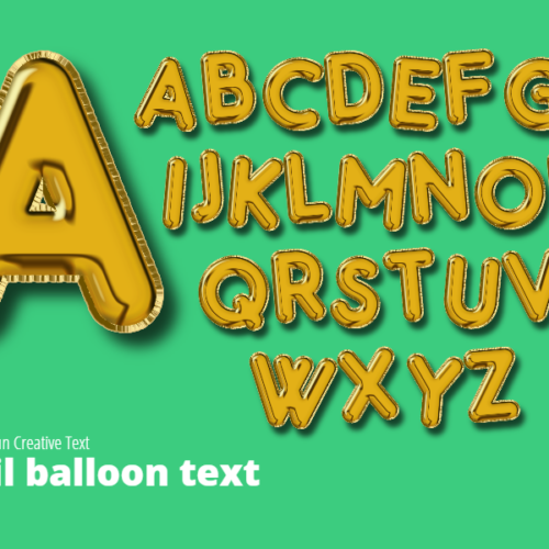 Balloon Text - MockoFUN