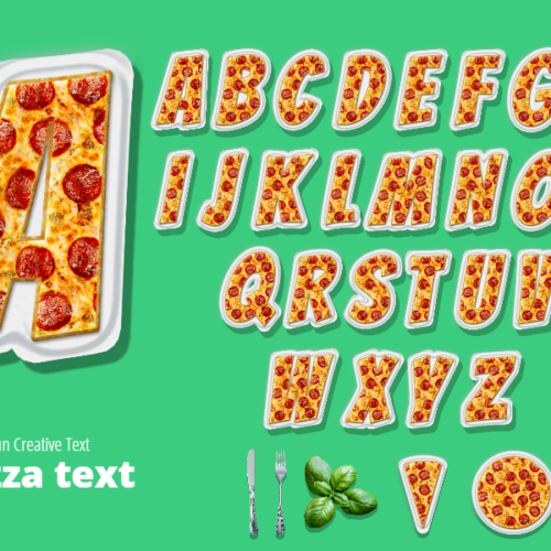 🍕 Pizza Letters - MockoFUN