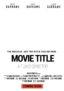 🎥 Movie Poster Credits Template - MockoFUN