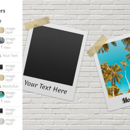 Polaroid Mockup - MockoFUN