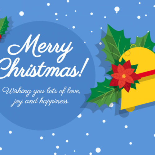 Beautiful Christmas Card Template - MockoFUN