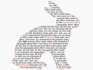 Text to Image: How to Make a Text Portrait Online - MockoFUN