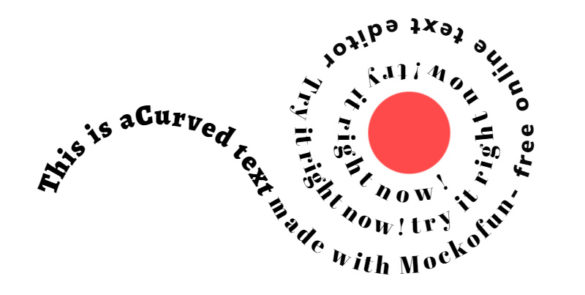 🌈[FREE] Curved Text Generator: Make Curved Text Online