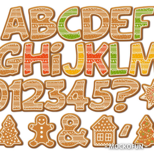 Online Gingerbread Font Creator - MockoFUN