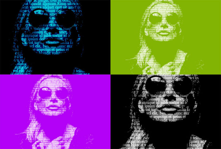 Text to Image: How to Make a Text Portrait Online - MockoFUN