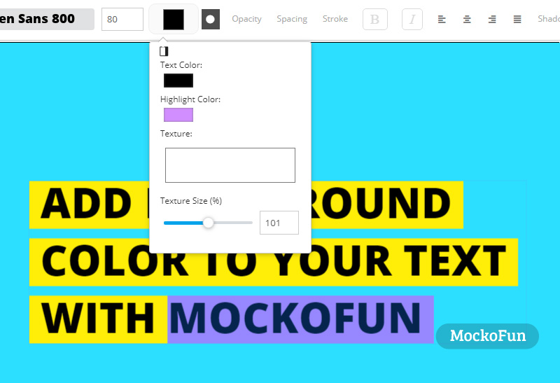  FREE Highlight Text Online MockoFun Text Editor