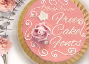 🍰 [FREE] Cake Fonts - MockoFUN