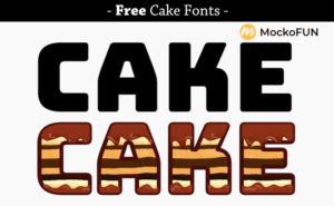 🍰 [FREE] Cake Fonts - MockoFUN