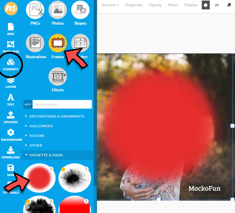 (FREE) Blur Photo Online - MockoFUN