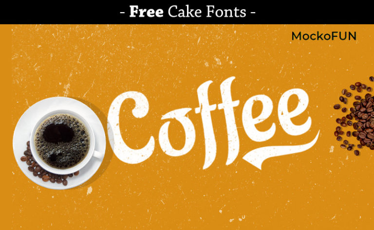 🍰 [FREE] Cake Fonts - MockoFUN