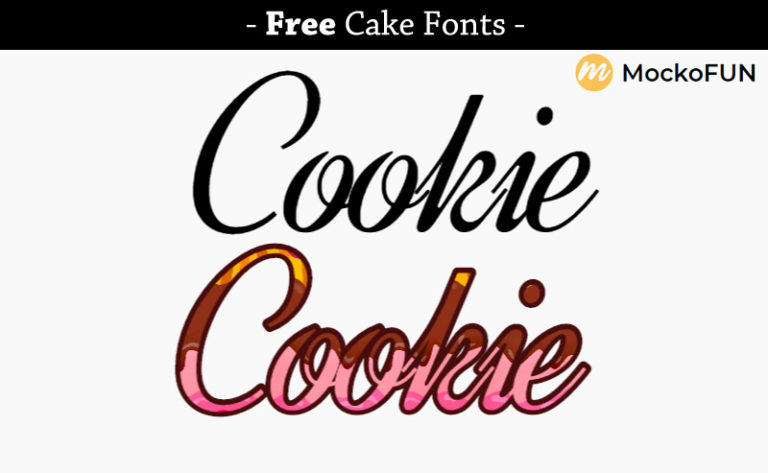 🍰 [FREE] Cake Fonts - MockoFUN