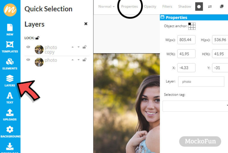 (FREE) Blur Photo Online - MockoFUN
