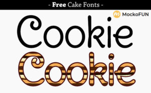 🍰 [FREE] Cake Fonts - MockoFUN