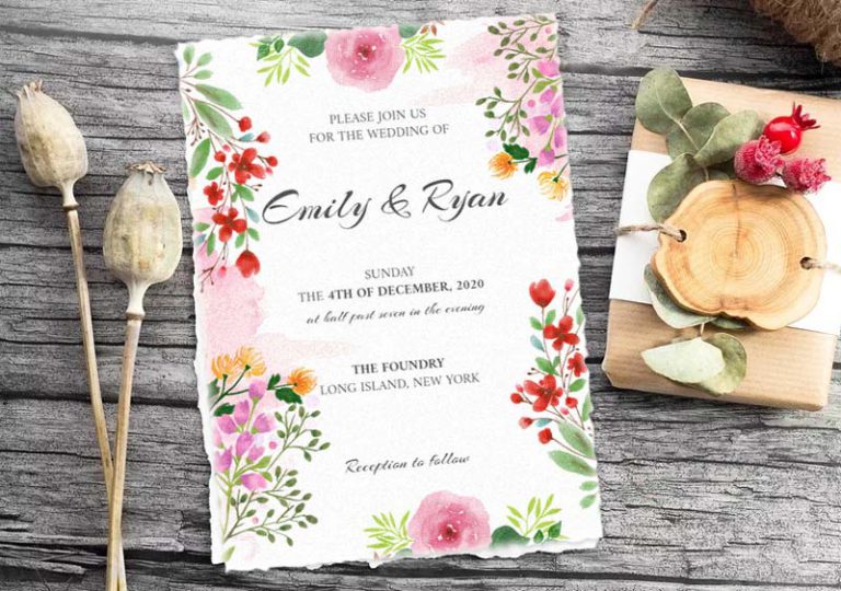 (FREE) Online Wedding Invitation - MockoFUN