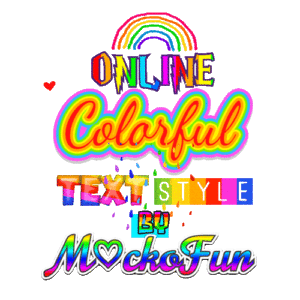 Rainbow Font Generator 🌈