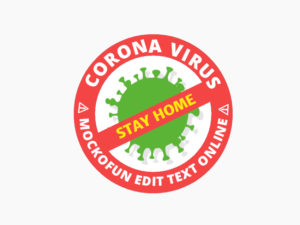 Corona Logo - MockoFUN