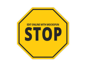 🛑 (FREE) Street Sign Maker - MockoFUN