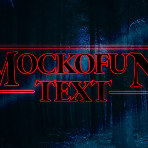 (FREE) Stranger Things Text Generator - MockoFUN