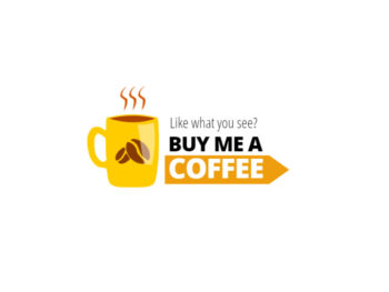 (FREE) Buy Me A Coffee Logo - MockoFUN