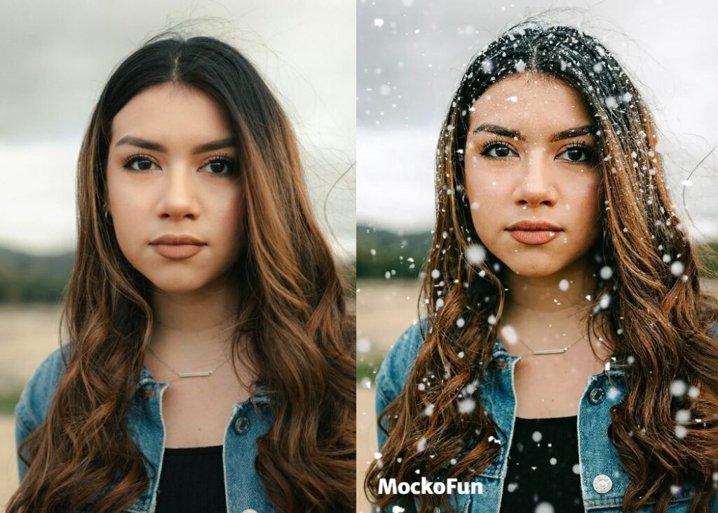 Add Snow to Photo - MockoFUN