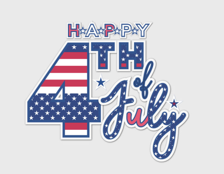 Happy 4th of July Clipart - MockoFUN