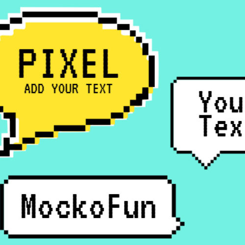 [FREE] Pixel Text Box - MockoFUN