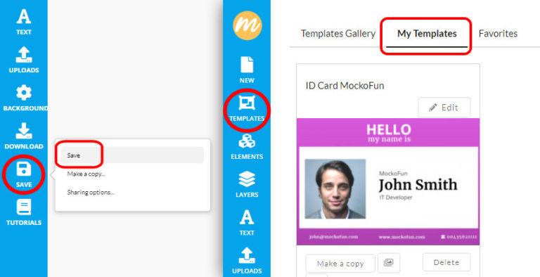 (FREE) ID Card Maker Online - MockoFUN 😎