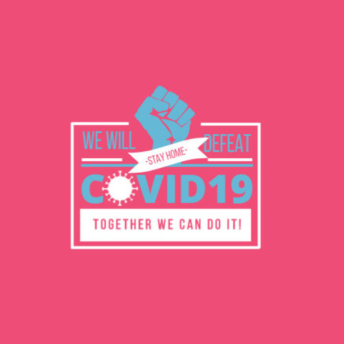 (FREE) Covid-19 Badge Design - MockoFUN