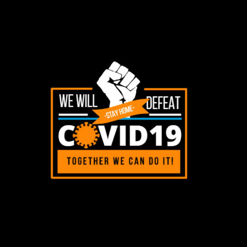 (FREE) Covid-19 Badge Design - MockoFUN