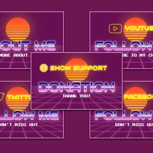 Retro Twitch Panel - MockoFUN