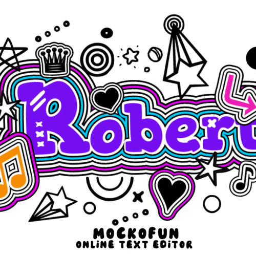 Doodle Art Name - MockoFUN
