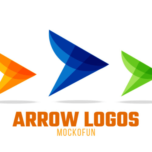 Arrow Logo PNG (3-in-1 Customizable Pack) - MockoFUN