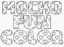 🐌 Font for Coloring [FREE Online] - MockoFUN