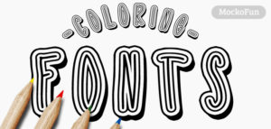 🐌 Font for Coloring [FREE Online] - MockoFUN