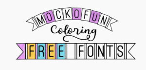 🐌 Font for Coloring [FREE Online] - MockoFUN