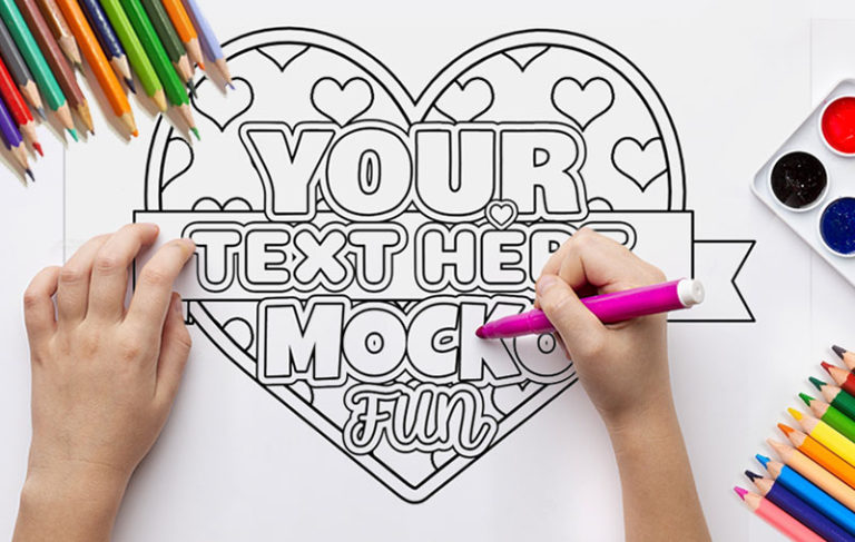 🐌 Fonts for Coloring [FREE] - MockoFUN