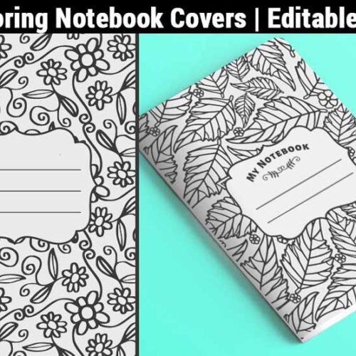 Coloring Notebook Cover - MockoFUN