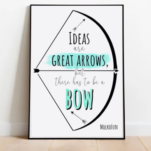 ↳ ⇢ Arrow Quote - MockoFUN
