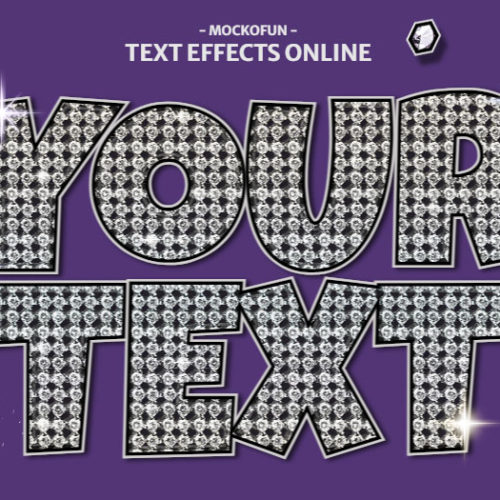 Diamond Font Generator - MockoFUN