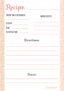 🍔 🍟 🍳 Editable Recipe Template - MockoFUN