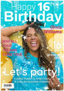 Birthday Magazine Cover - MockoFUN