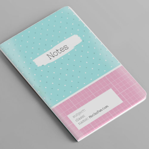 Notebook Cover Design Mockofun
