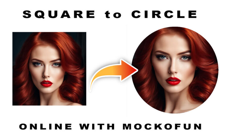 Convert Square Image to Circle - MockoFUN