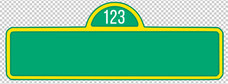  FREE Sesame Street Sign Template MockoFUN