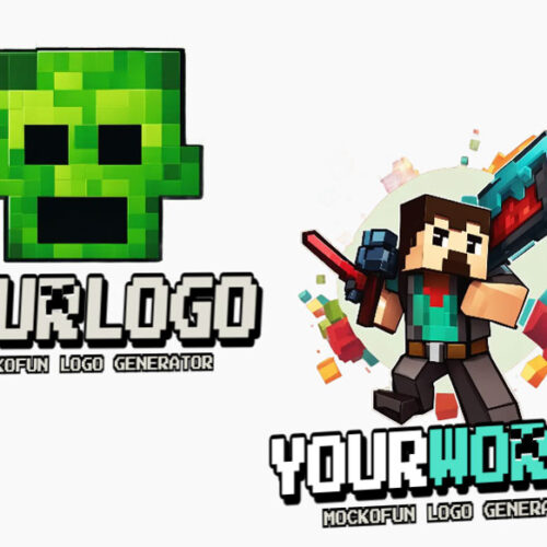 Minecraft Logo Maker - MockoFUN