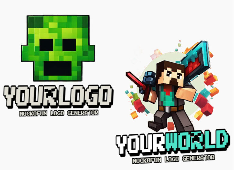 Minecraft Logo Maker - MockoFUN