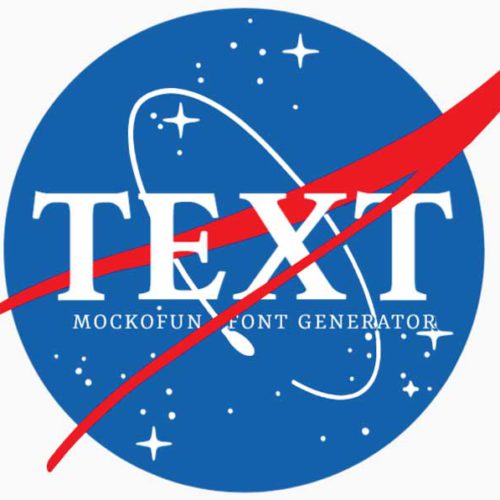 🚀 [FREE] Nasa Font Generator - MockoFUN