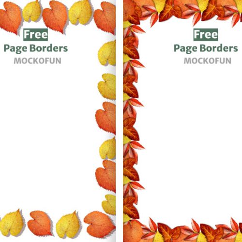 Page Borders Printable - MockoFUN