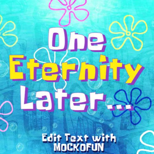 SpongeBob Time Card Generator - MockoFUN