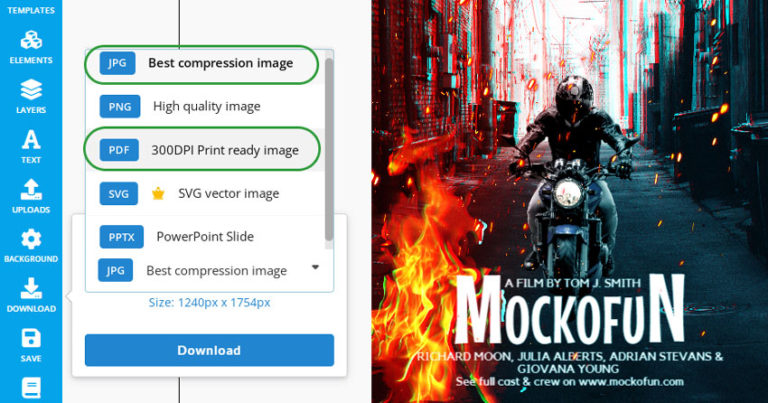 🎥 Make a Movie Poster - MockoFUN